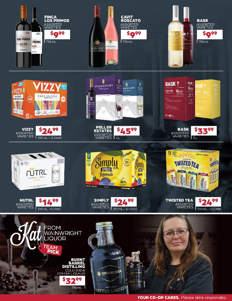 Weekly Flyer | Cornerstone Co-op Liquor