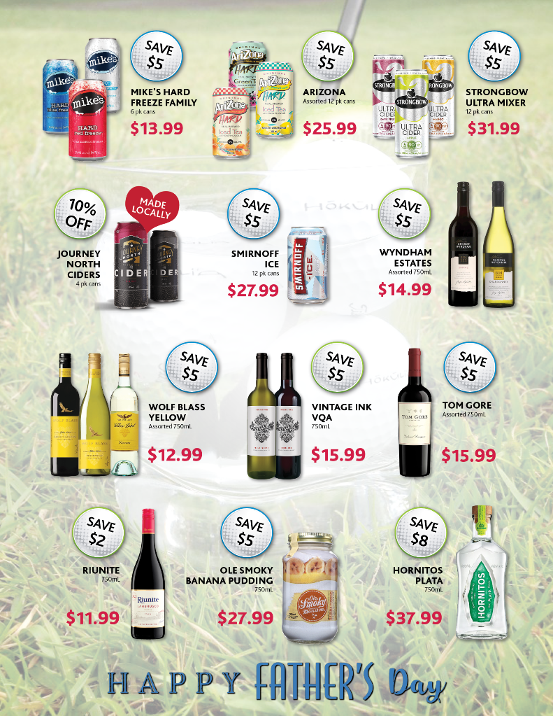 Weekly Flyer | Cornerstone Co-op Liquor