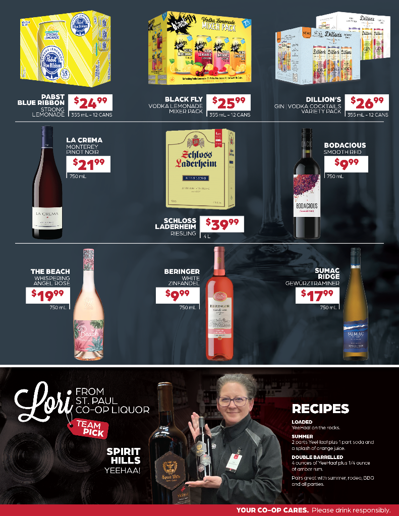 Weekly Flyer | Cornerstone Co-op Liquor